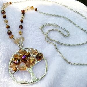 Jewelry | Tree Of Life Rope Chain Statement Necklace | Poshmark